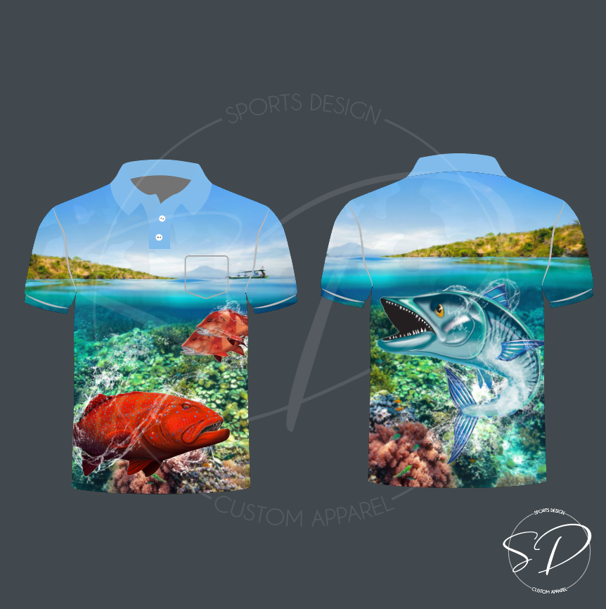 Reef Fishing Shirt – Sportz Design