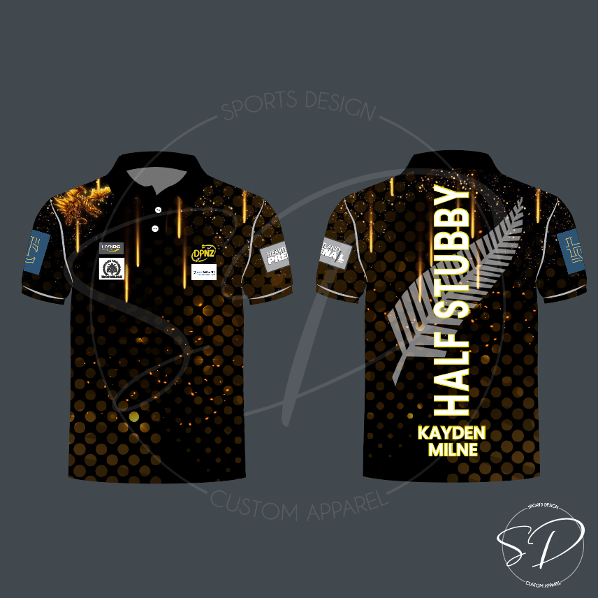 Kayden Milne 'Half Stubby' Shirt – Sportz Design